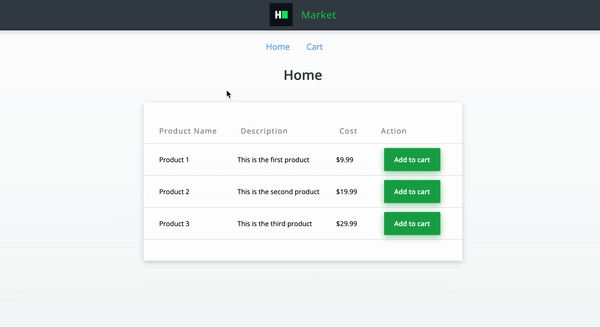 GitHub - trueutkarsh/hackermart: Simple react application simulating a mart app