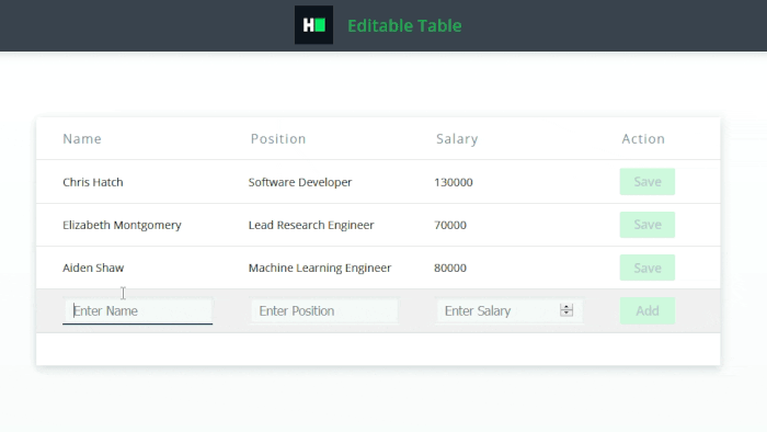 GitHub - Gatorneedstoeat/editable-table-project: Project for Disney ... GitHub - Gatorneedstoeat/editable-table-project: Project for Disney ...